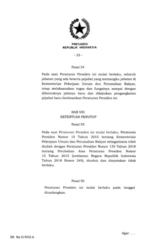 Perpres27 tahun 2020-2020 | PDF