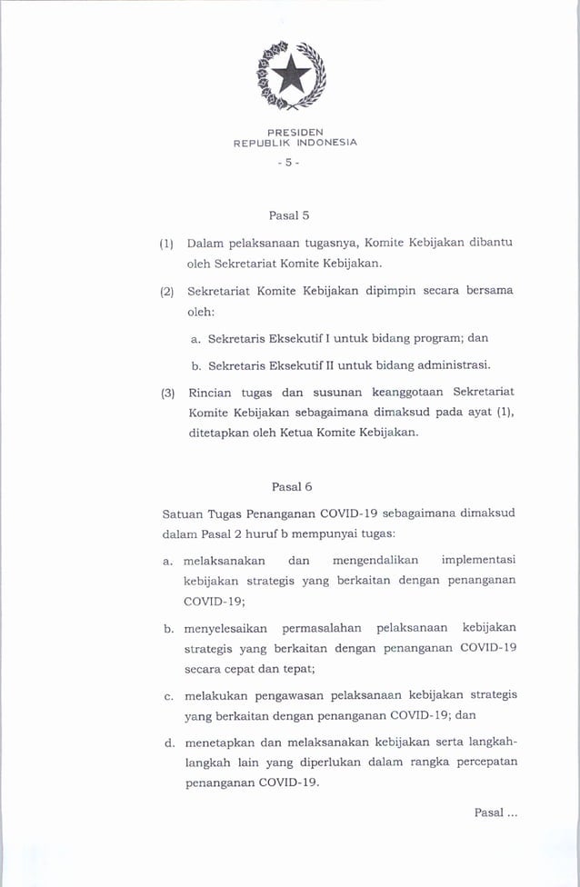 Perpres nomor 82 tahun 2020 (2) | PDF