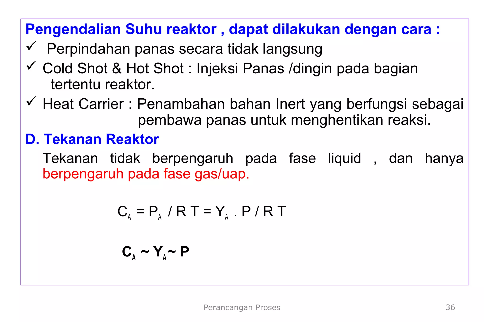 perancangan proses kimia | PPT