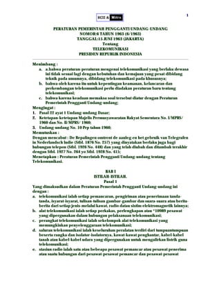 Perpu 06 1963 | PDF
