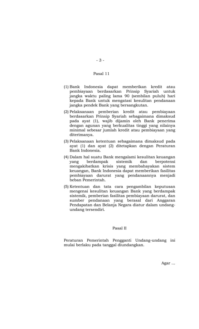 Perpu 2 tahun_2008 | PDF