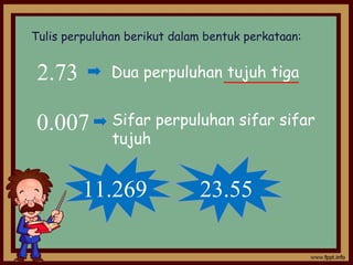 Perpuluhan intro | PPT