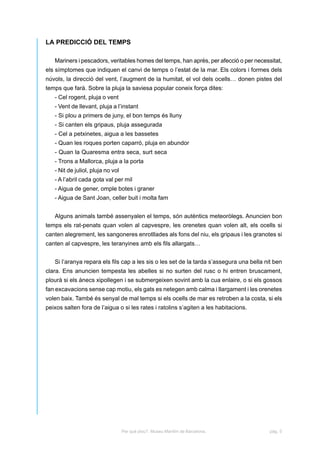 Per què plou? | PDF