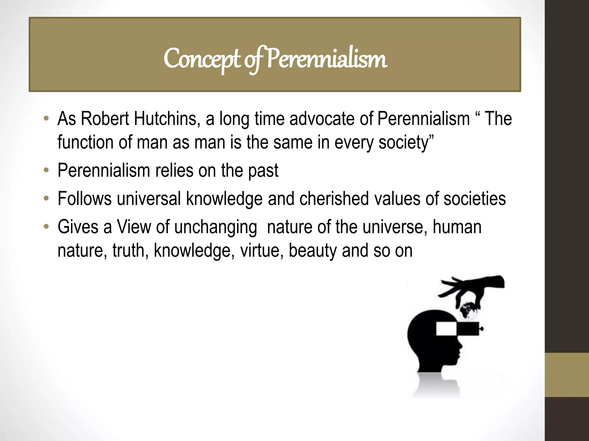 Perrenialism | PPTX