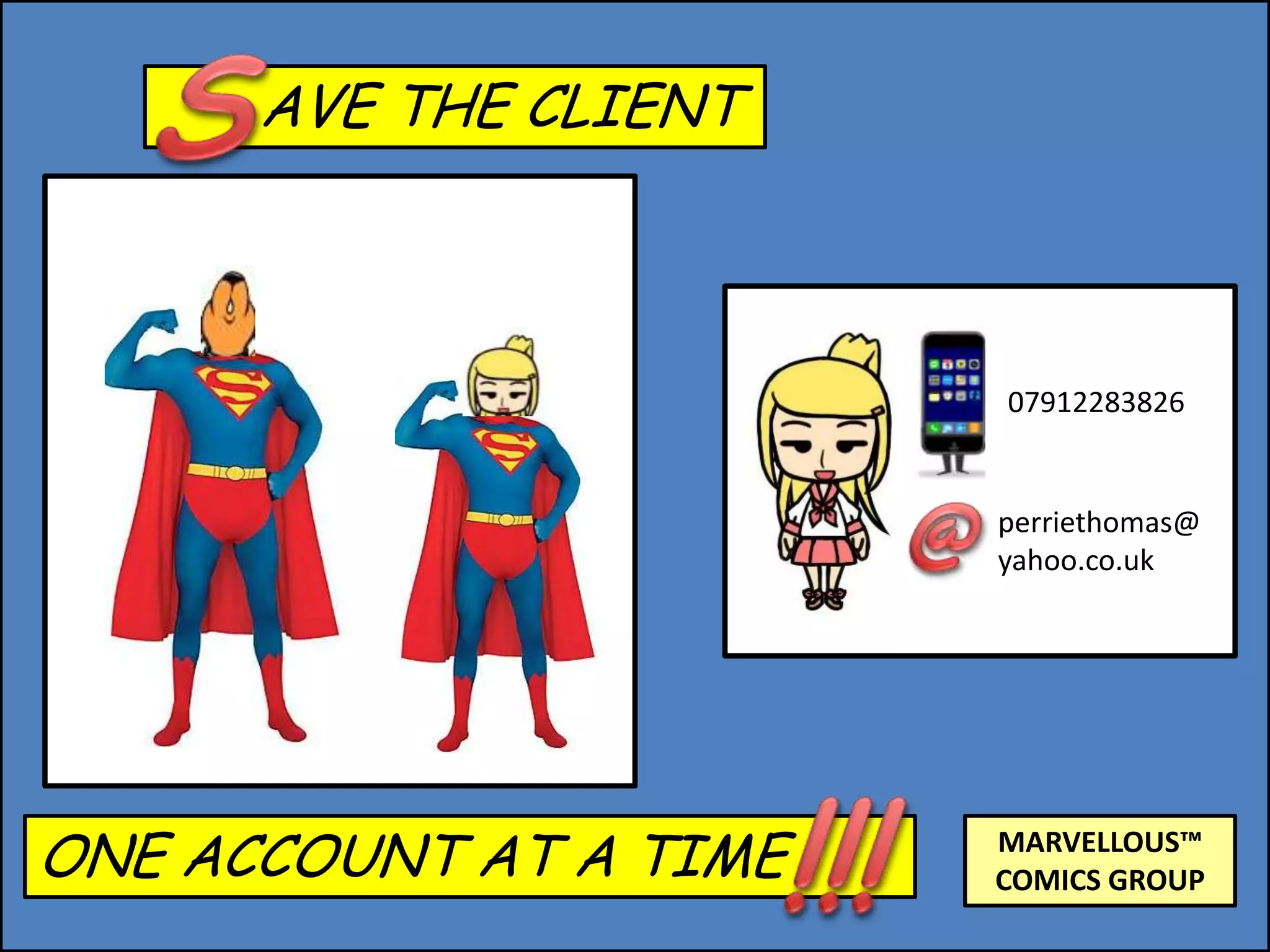 The Super agency comicbook presentation | PPTX