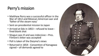 East Meets West - Japan & Commodore Perry | PPTX
