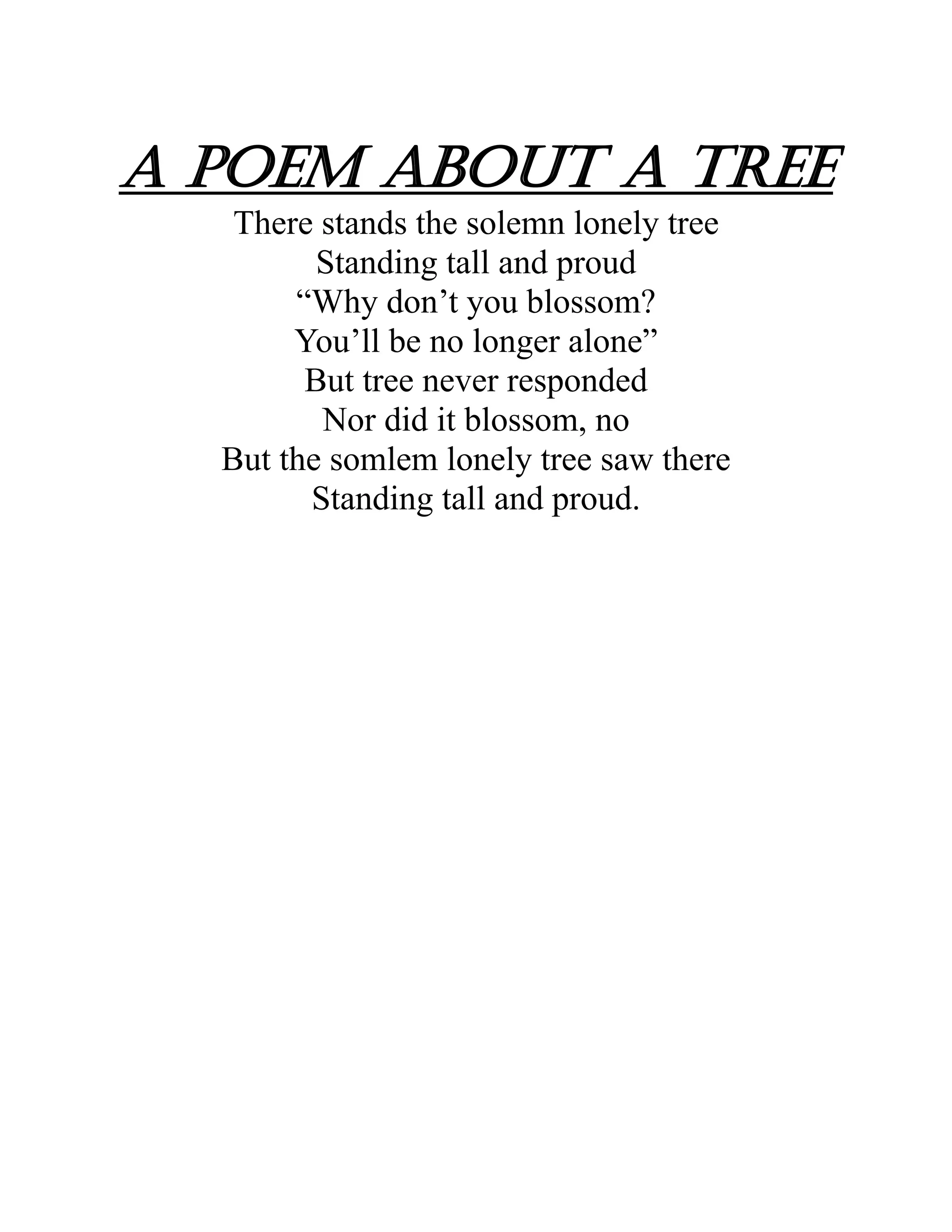 Perry poem anthology | PDF