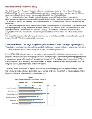 9 Pre-School Perry Project | DOCX