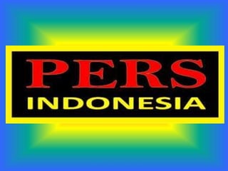 Pers Di Indonesia | PPTX