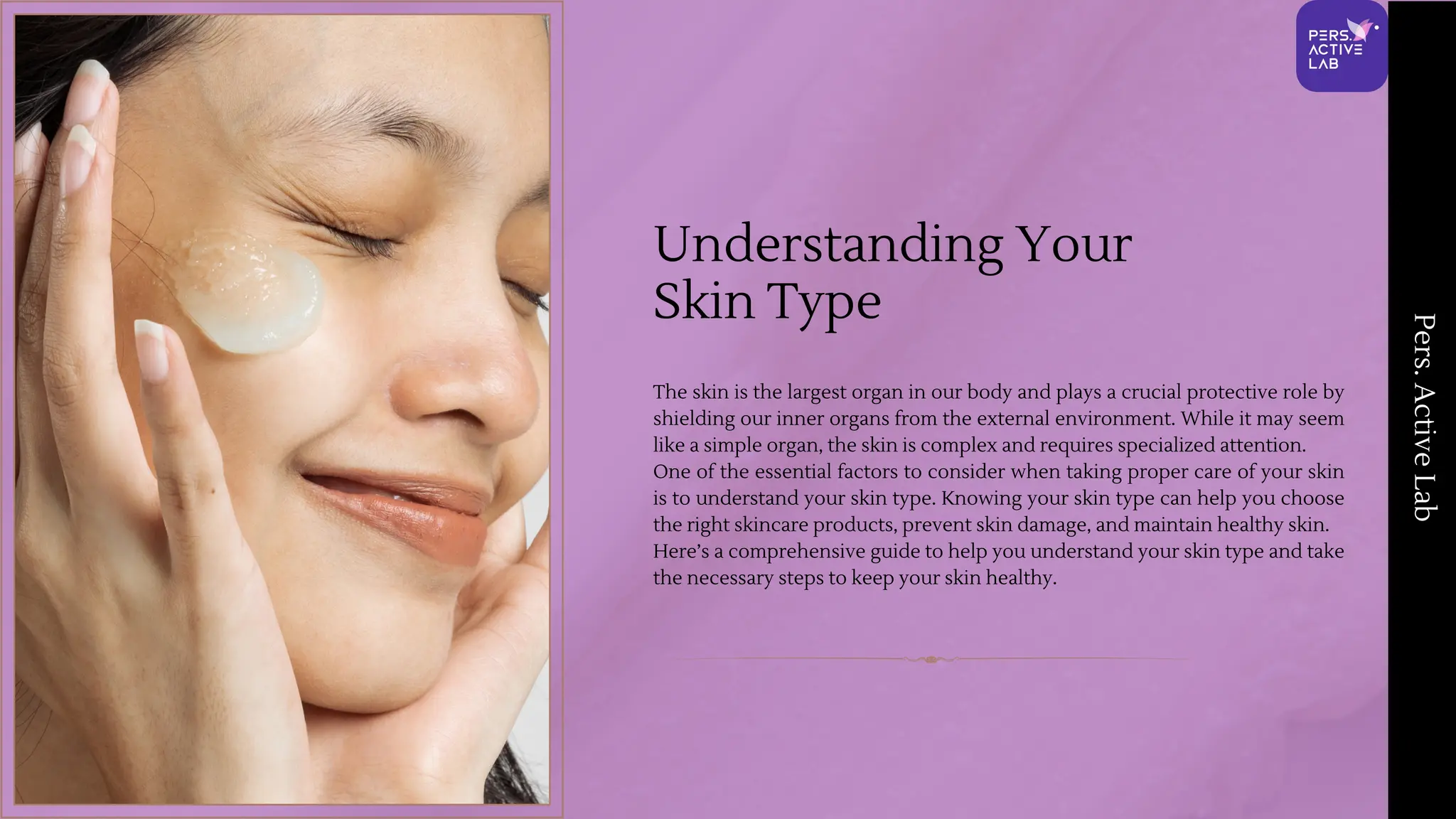 Pers. Active Lab Skin Care Essentials pdf | PDF | Skin and Dermatology | Diseases and Conditions