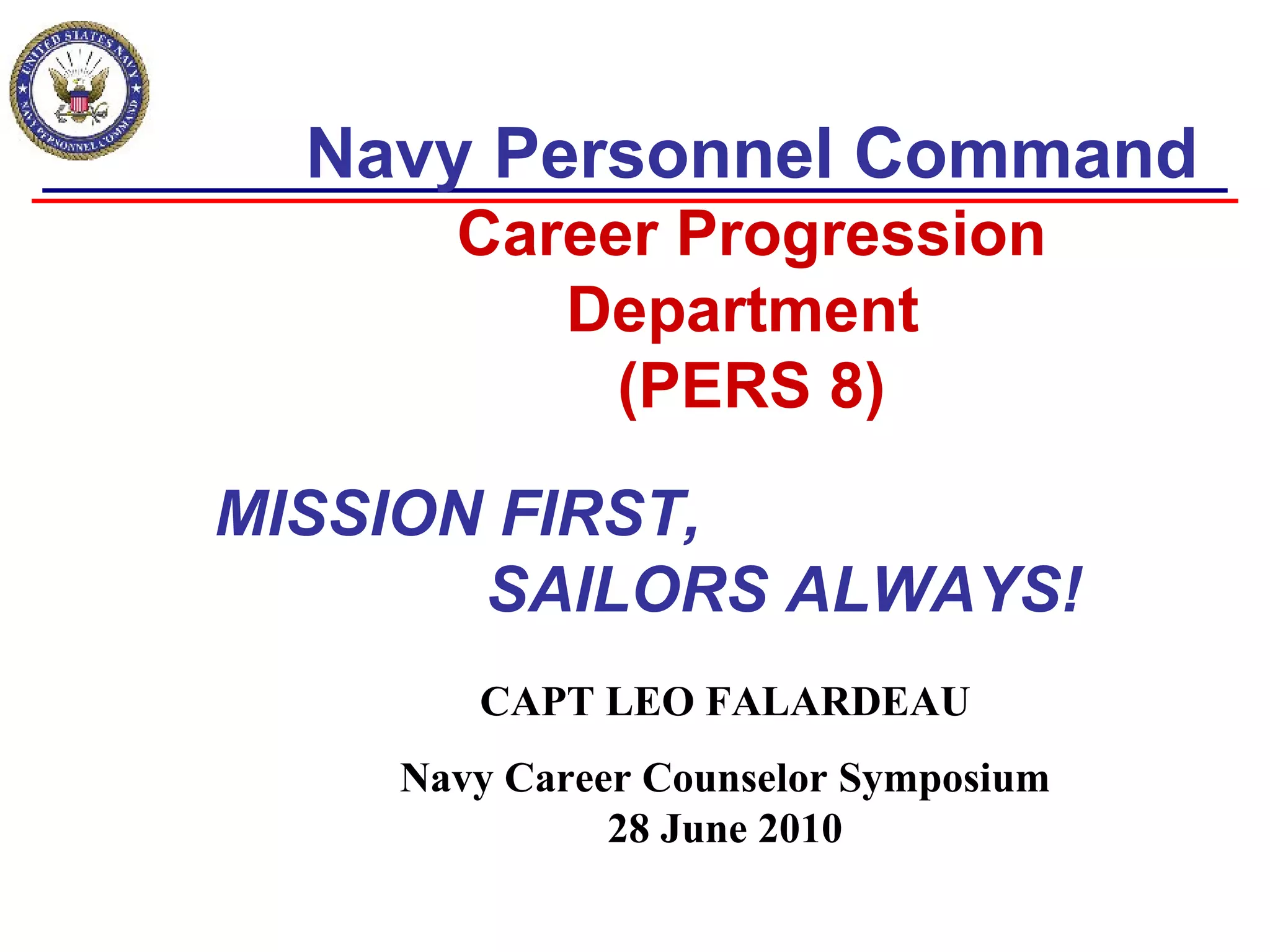 Pers 8 capt falardeau | PPT
