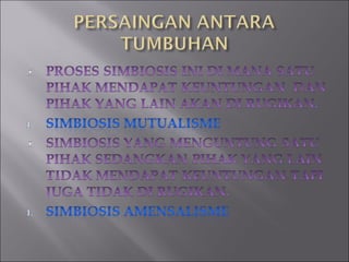 Persaingan antara tumbuhan (2) | PPT
