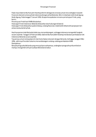 Persaingan Finansial Ekonomi - Perumperindo.co.id