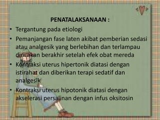 Persalinan abnormal | PPTX