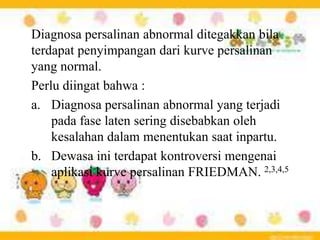 Persalinan abnormal | PPTX