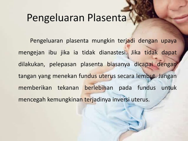 Persalinan kala 3 dan 4 | PPTX