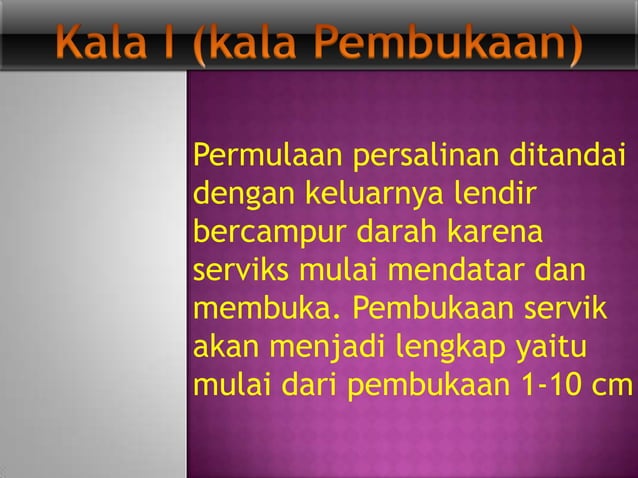 Persalinan lengkap oleh lady avisha | PPT