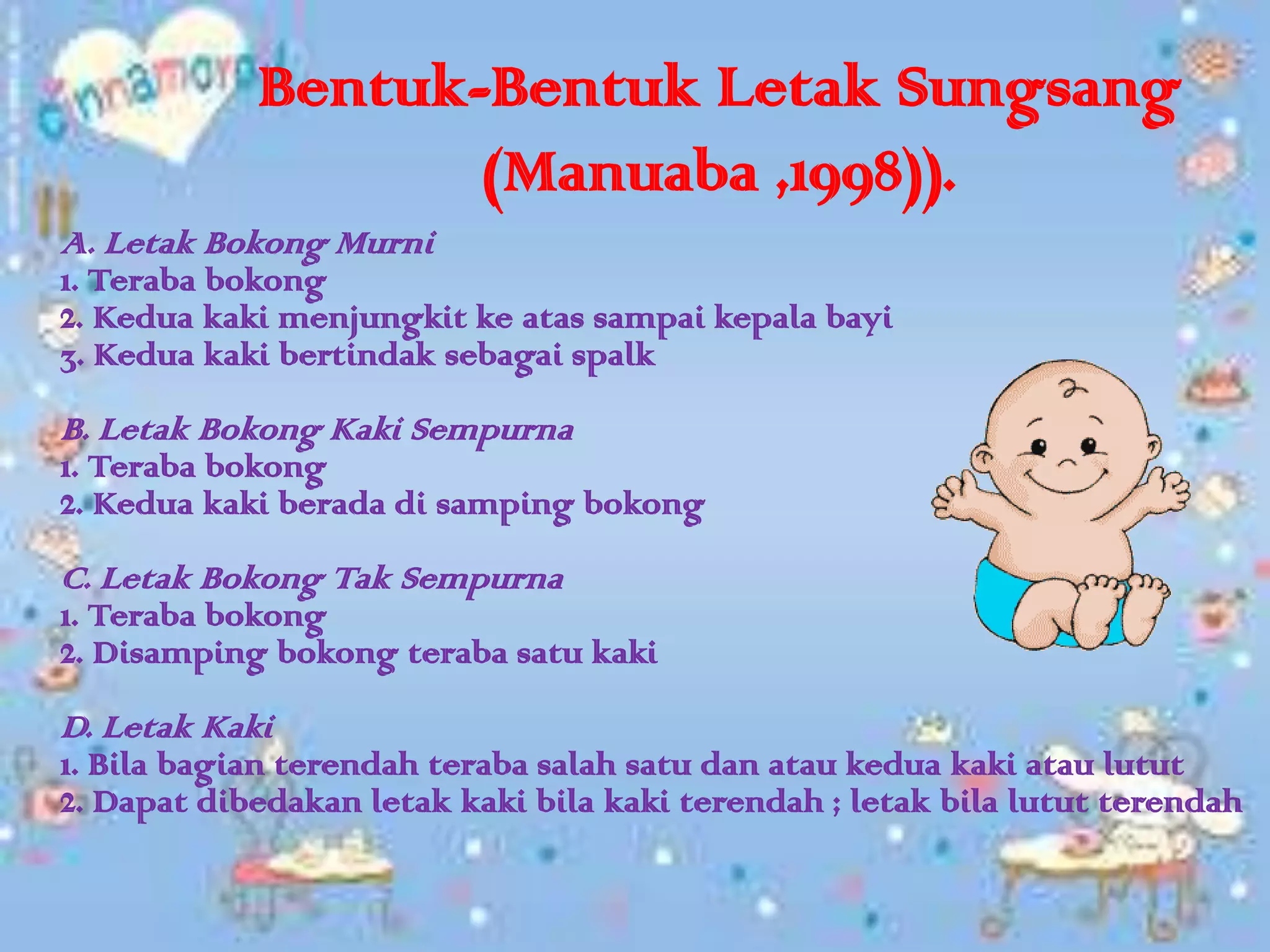 Persalinan sungsang oleh siti izatul muasaroh | PPTX