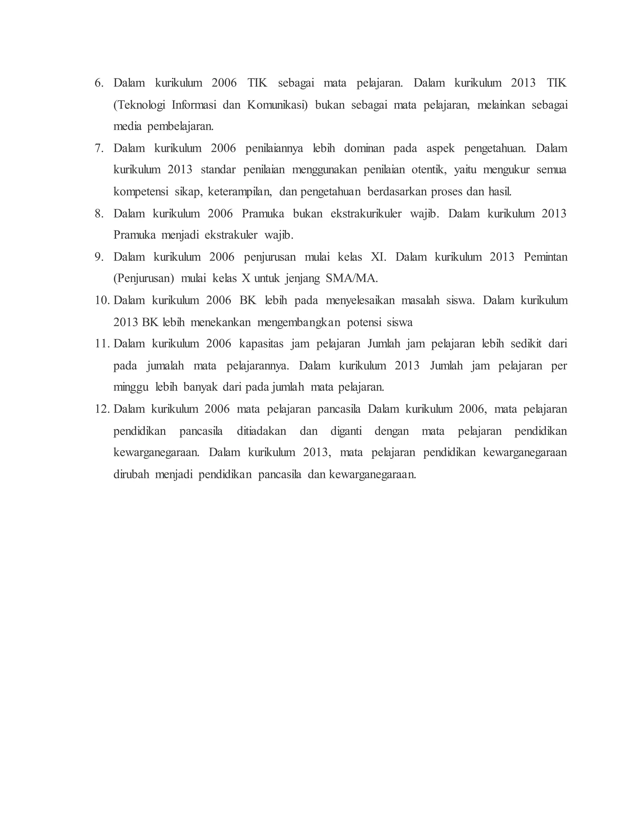 Persamaan dan perbedaan kurikulum ktsp dengan kurikulum 2013 | PDF Persamaan dan perbedaan kurikulum ktsp dengan kurikulum 2013 | PDF