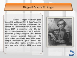 Persamaan dan perbedaan teori martha e roger dengan dorothea orem | PPTX