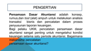 PERSAMAAN DASAR AKUNTANSI KELAS XII.pptx