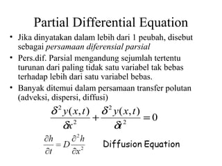 Persamaan diferensial(differential equation | PPT