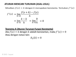 Persamaan differensial | PPT