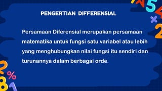 PERSAMAAN DIFFERENSIAL ORDE 2.pptx