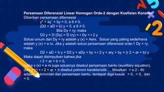 PERSAMAAN DIFFERENSIAL ORDE 2.pptx