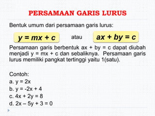 PERSAMAAN GARIS LURUS.pptx