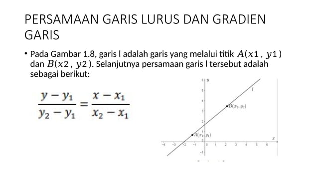 PERSAMAAN GARIS LURUS KOORDINAT GARIS LURUS DAN APLIKASINYA.pptx