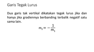 Persamaan Garis Lurus - Matematika Dasar.pptx