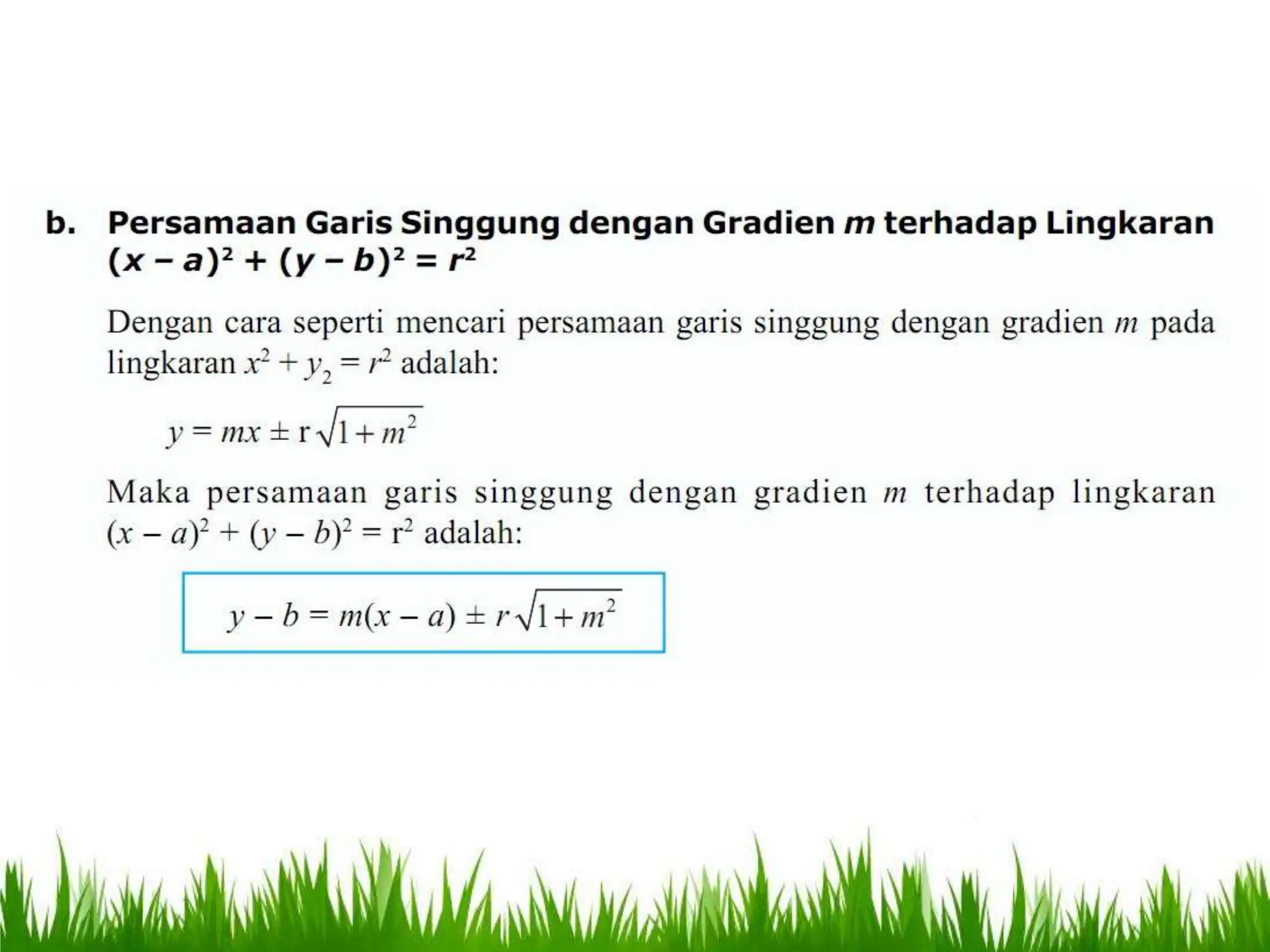Persamaan garis singgung 2 .pptx