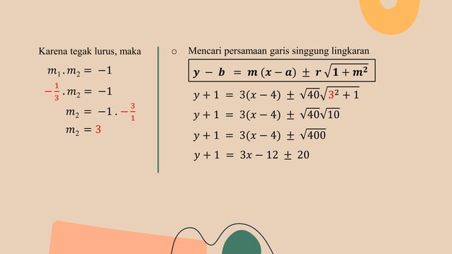 Persamaan Garis Singgung Lingkaran - Kelompok 6 XI IPA 2 (1.1).pptx