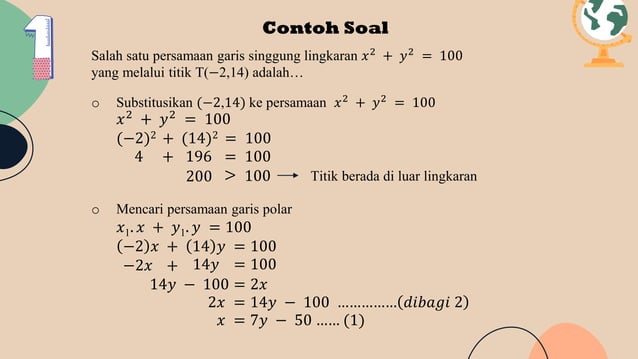 Persamaan Garis Singgung Lingkaran - Kelompok 6 XI IPA 2 (1.1).pptx
