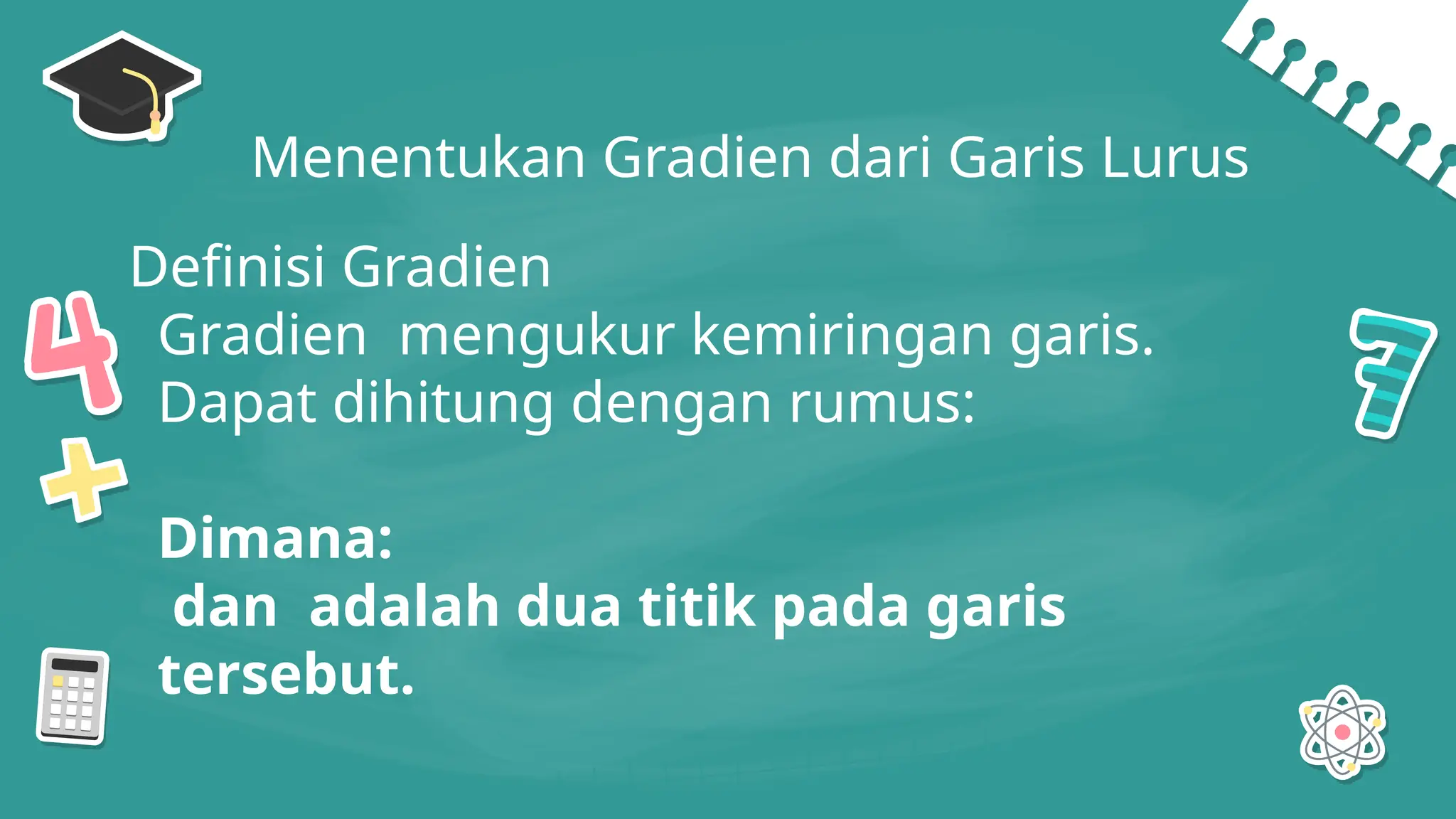 Persamaan Linear dan Gradien Garis Lurus Kelas VIII.pptx