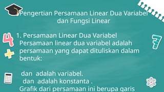 Persamaan Linear dan Gradien Garis Lurus Kelas VIII.pptx