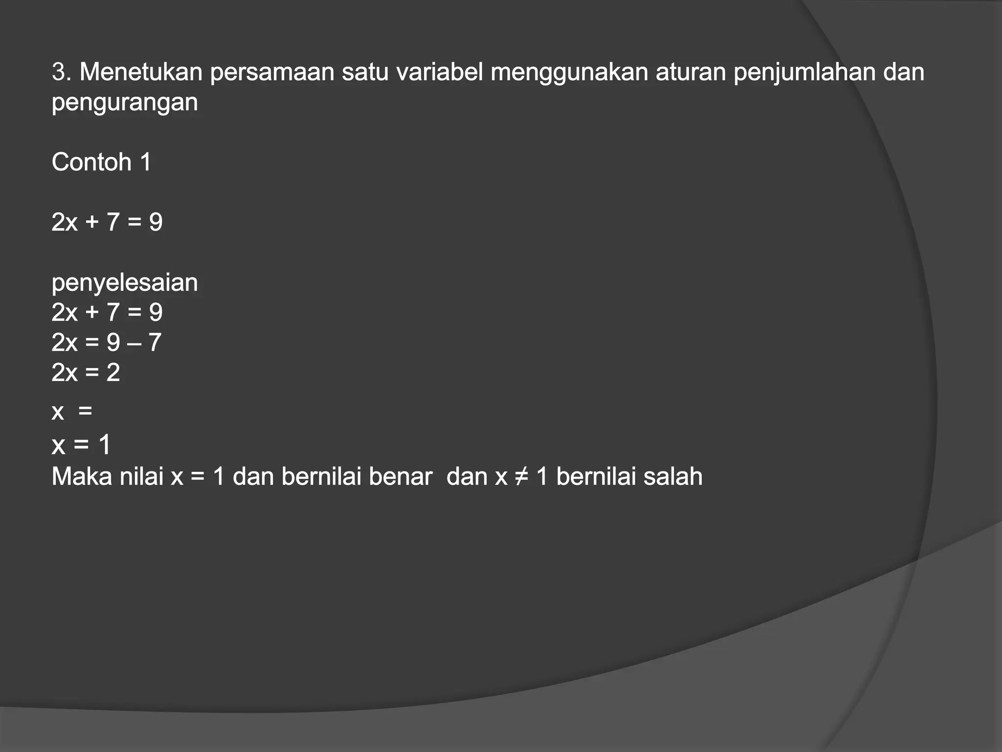 PERSAMAAN LINEAR LINEAR SATU VARIABEL.pptx