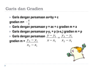 Persamaan linier MATEMATIKA KELAS 12 SMA | PPTX