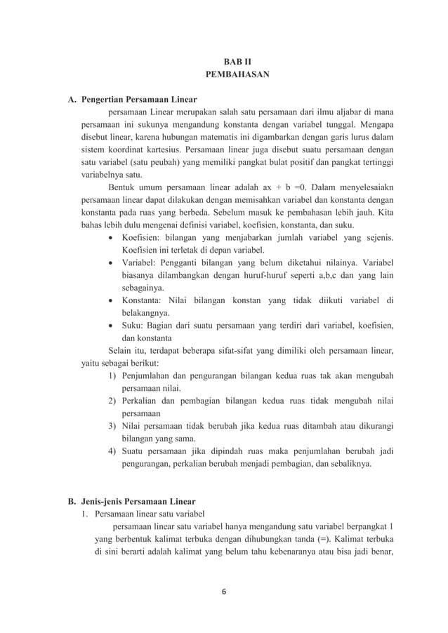 Persamaan Linier, Pertidaksamaan Linier, dan Grafik Fungsi Linier.docx