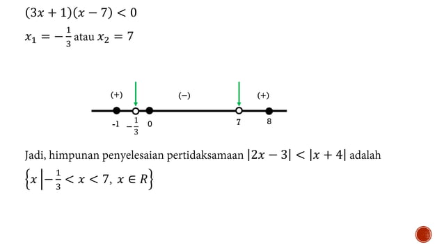 Persamaan dan Pertidaksamaan Nilai Mutlak | PDF