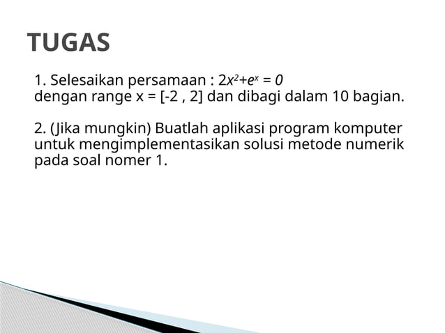 Metode Numerik Terapan (Persamaan Non Linier).pptx