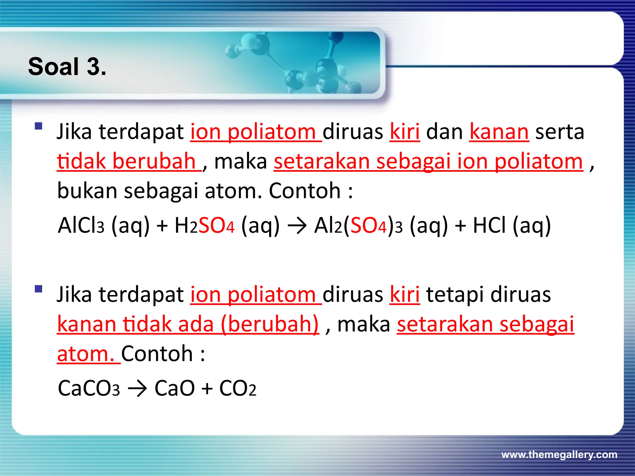 PERSAMAAN REAKSI KIMIA MATA KULIAH KIMIA DASAR PPT | PPTX