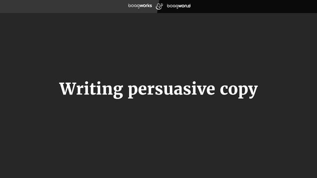 Persausive design presentation | PPT