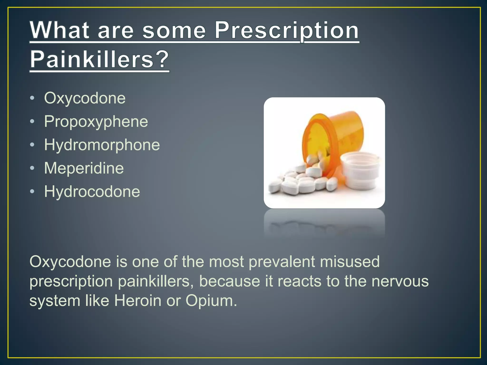 Prescription Drug Abuse | PPT