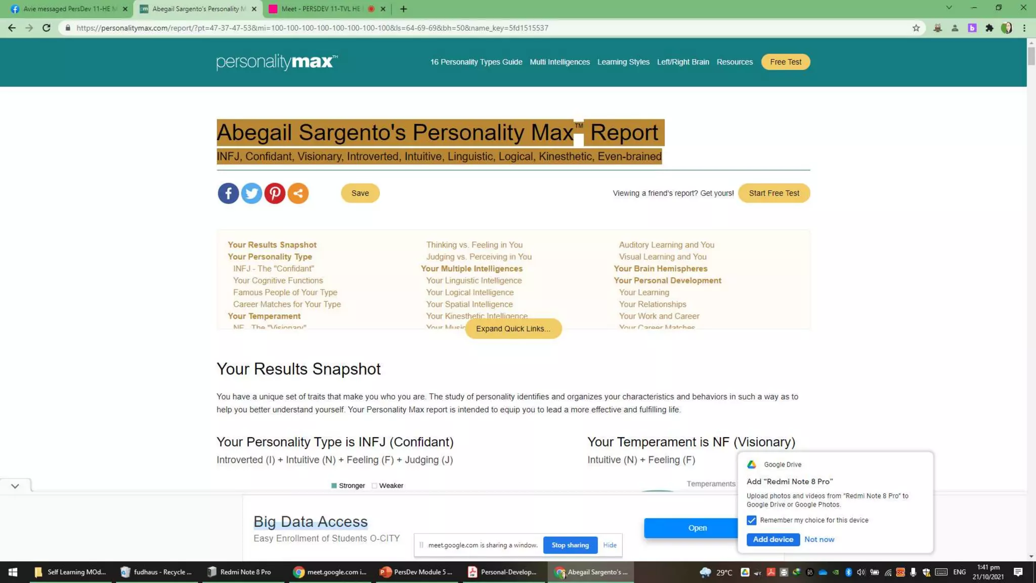 PERSONALITY DEVELOPMENT MODULE 5 Powers of the mind | PPTX