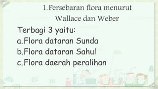 Persebaran flora dan fauna | PPTX