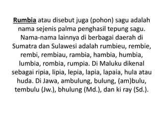 Persebaran Flora di Indonesia | PPT