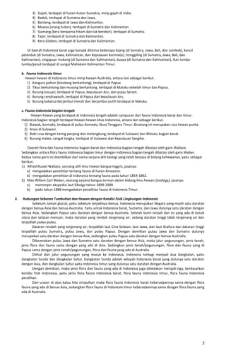 Persebaran flora dunia dan indonesia | PDF