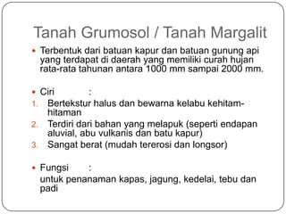 Persebaran Jenis Tanah | PPTX